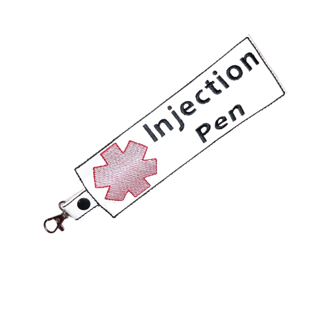 Peanut Allergy & Injection Pen Holder Bundle – Medical Bag Tags, LLC